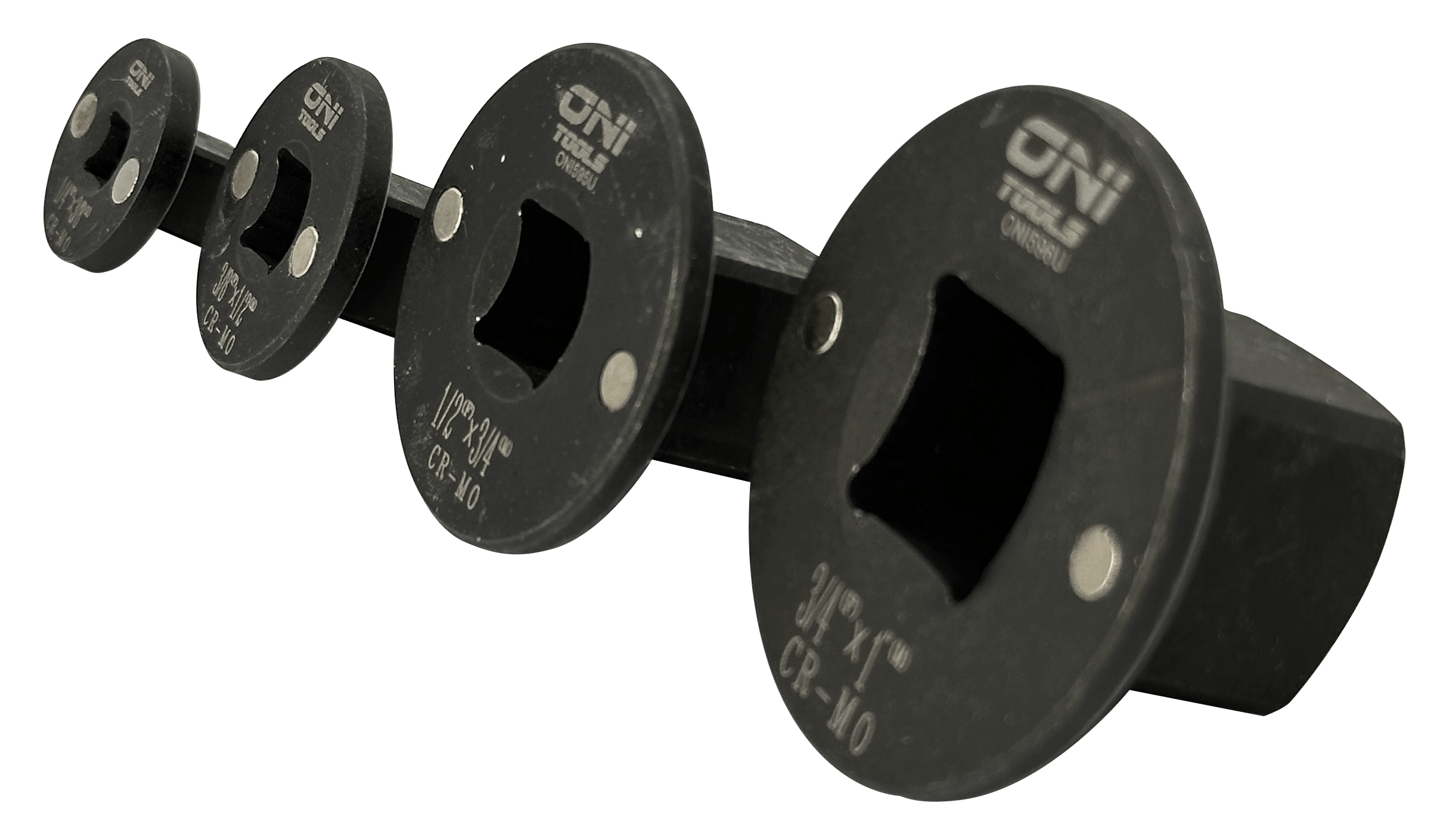 ONI TOOLS LOW PROFILE IMPACT SOCKET ADAPTER SET (SET OF 4 PCS)