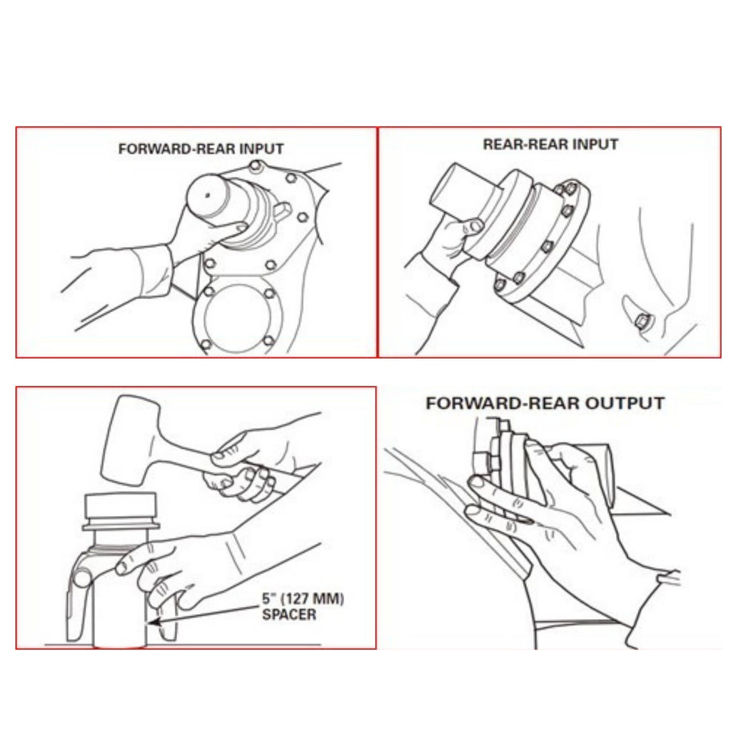 Rockwell Meritor Seal & Sleeve Driver Kit KIT4463 Alternative