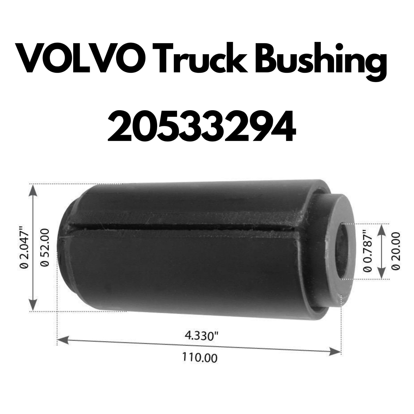 Volvo & Mack Spring Pin Metal Suspension Bushing Remover/Installer Kit